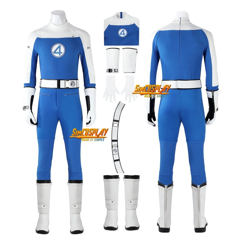 Ready To Ship - MALE SIZE M Johnny Storm Human Torch Cosplay Costumes ...