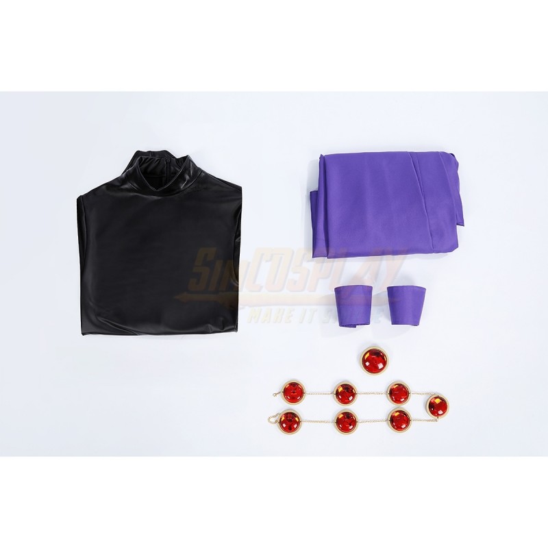 Raven Rachel Roth Classic Cosplay Costume Hooded Cape Bodysuit