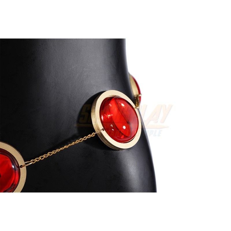 Raven Rachel Roth Classic Cosplay Costume Hooded Cape Bodysuit