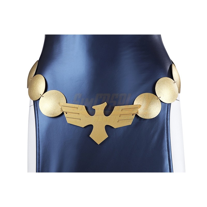 Raven Rachel Roth New Earth Cosplay Costume Cape Suit