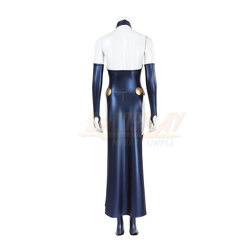 Raven Rachel Roth New Earth Cosplay Costume Cape Suit