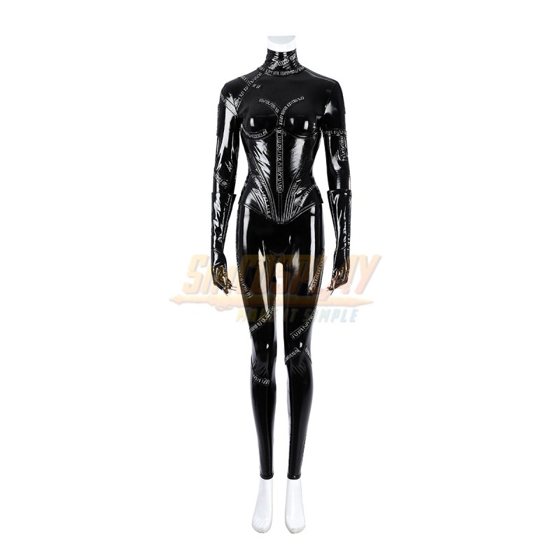 Cat-women Cosplay Costume BM Returns Edition Leather Suit
