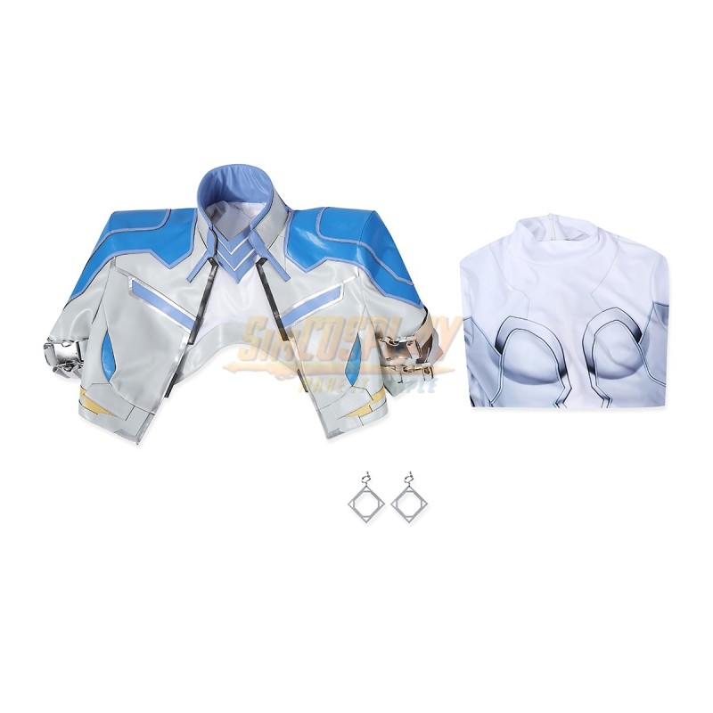 Marvel Rivals Lightforce Dagger Cosplay Costume Dagger White Suit