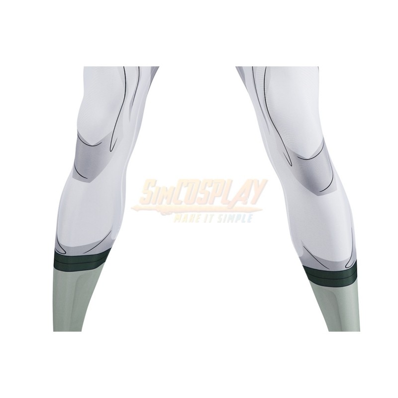 Invincible Season 3 Thragg White Suit Printed Cosplay Costume
