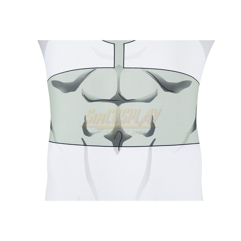 Invincible Season 3 Thragg White Suit Printed Cosplay Costume