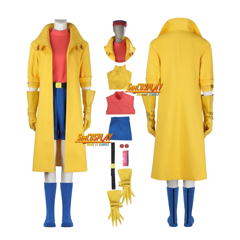 Jubilee X-men 97 Cosplay Costume Jubilation Lee Halloween Suit