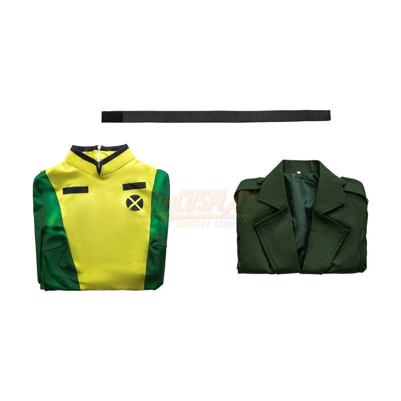 Rogue X-Men 97 Female Cosplay Costume Printed Suit Ver.2