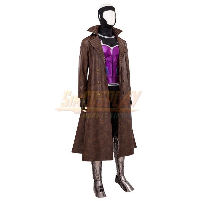 Gambit Deadpool and Wolverine Cosplay Costume New Look Suit