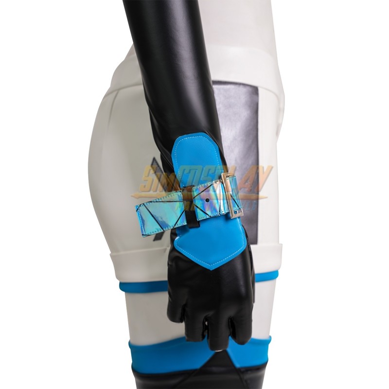 Marvel Rivals Luna Snow Seol Hee Cosplay Costume Leather Suit