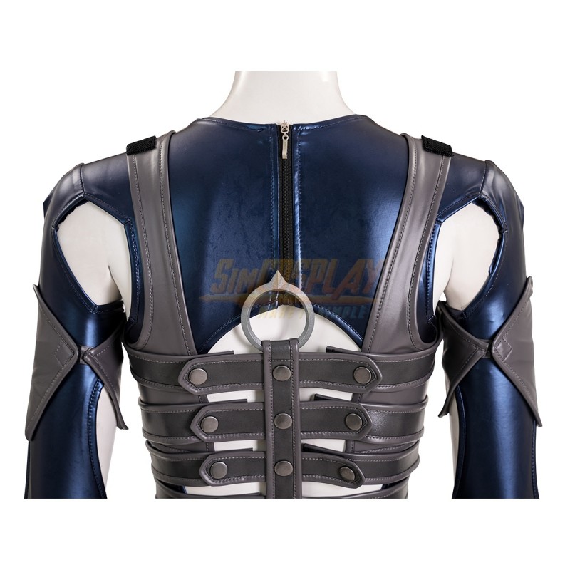 Marvel Rivals Invisible Woman Malice Skin Cosplay Costume Top Level