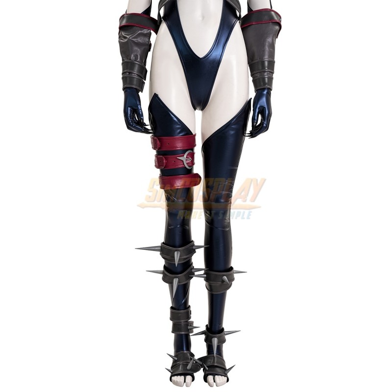 Marvel Rivals Invisible Woman Malice Skin Cosplay Costume Top Level