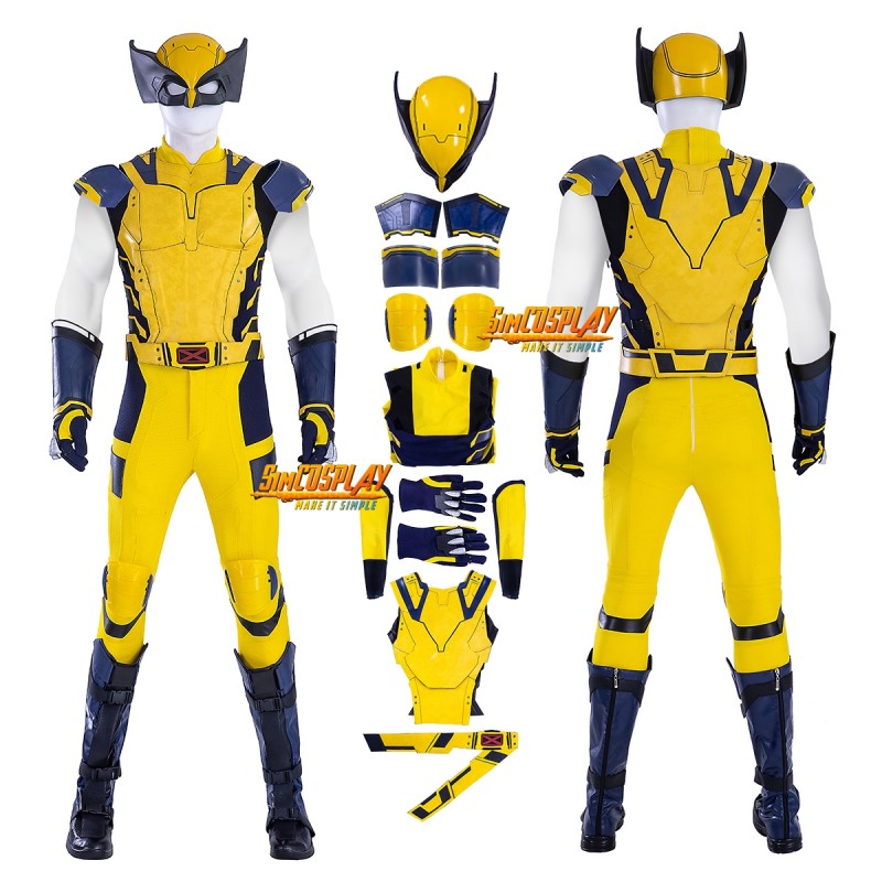 Wolverine James Howlett Cosplay Costume 3D Printed Decoration Top Level