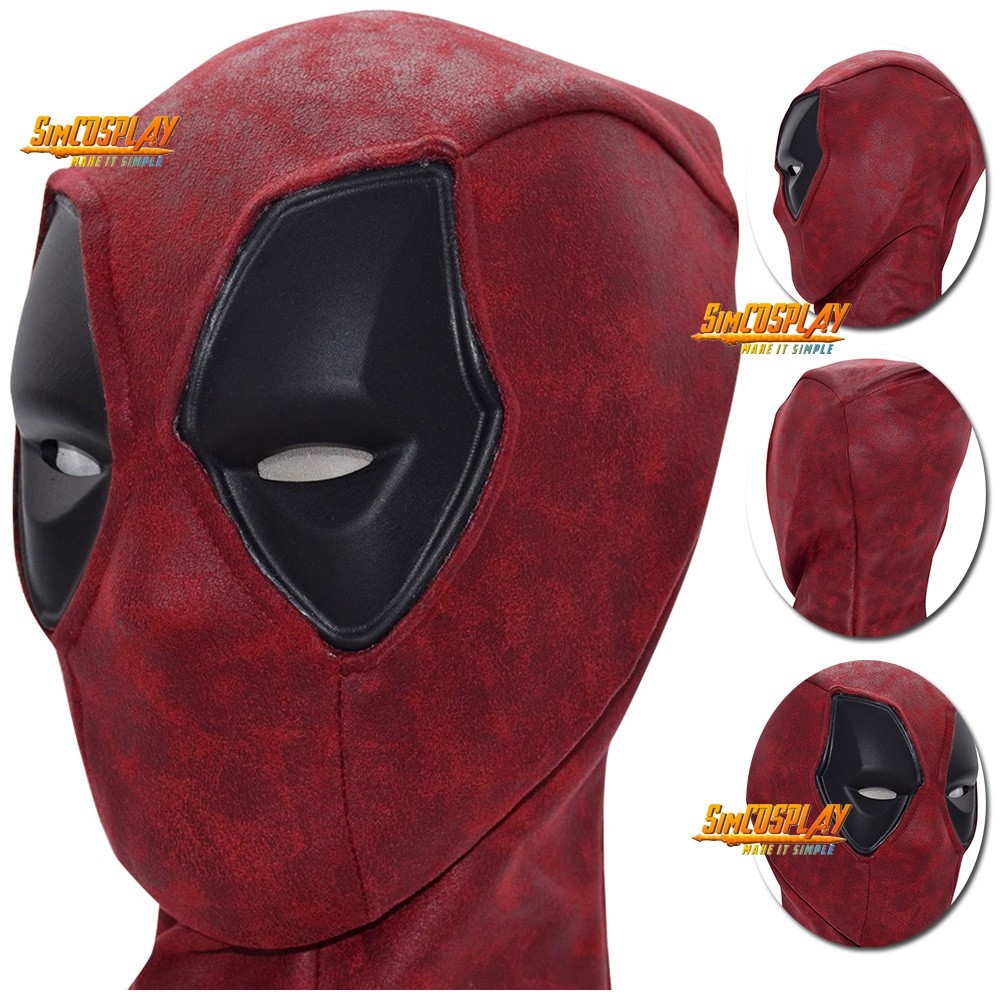 Deadpool 2 PVC Mask Wade Wilson Cosplay Costume