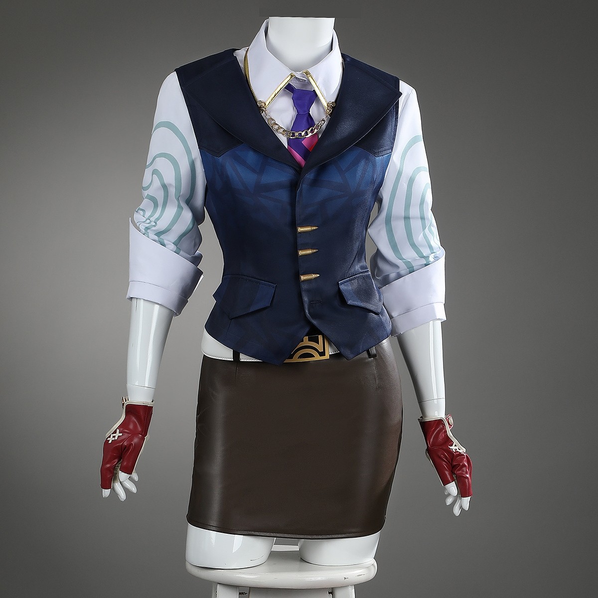 Female Valorant Chamber Cosplay Costume Halloween Suit