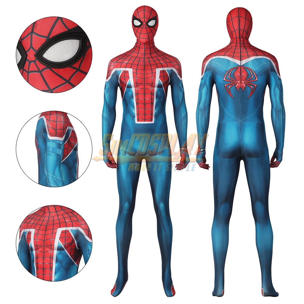 Spider-UK William Braddock Cosplay Costume Spiderman Suit