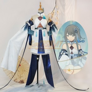 Genshin Impact Guizhong Cosplay Costume God of Dust Dress