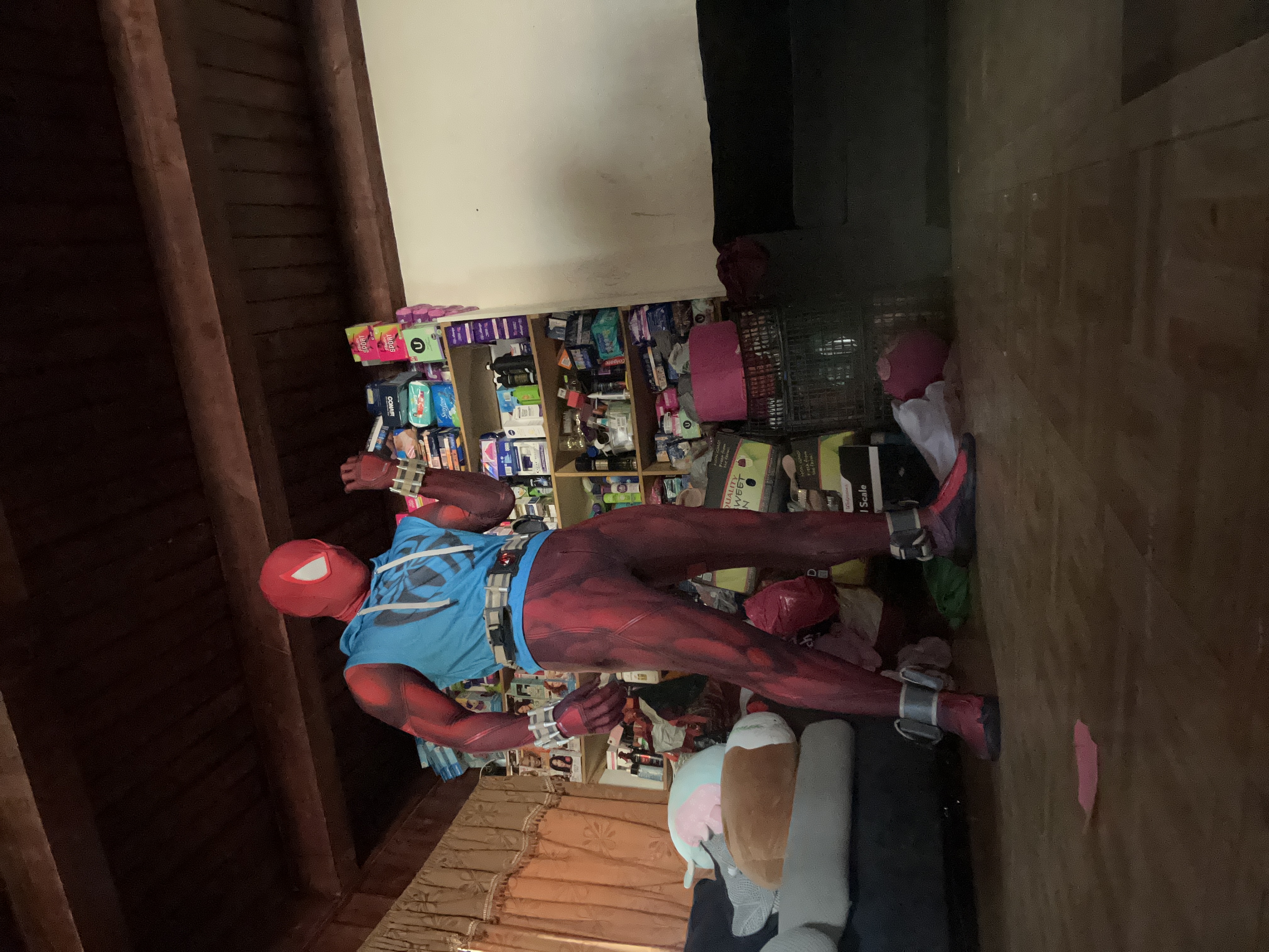 Scarlet Spider Man Ben Reilly Suit The Spider Verse Cosplay Costume